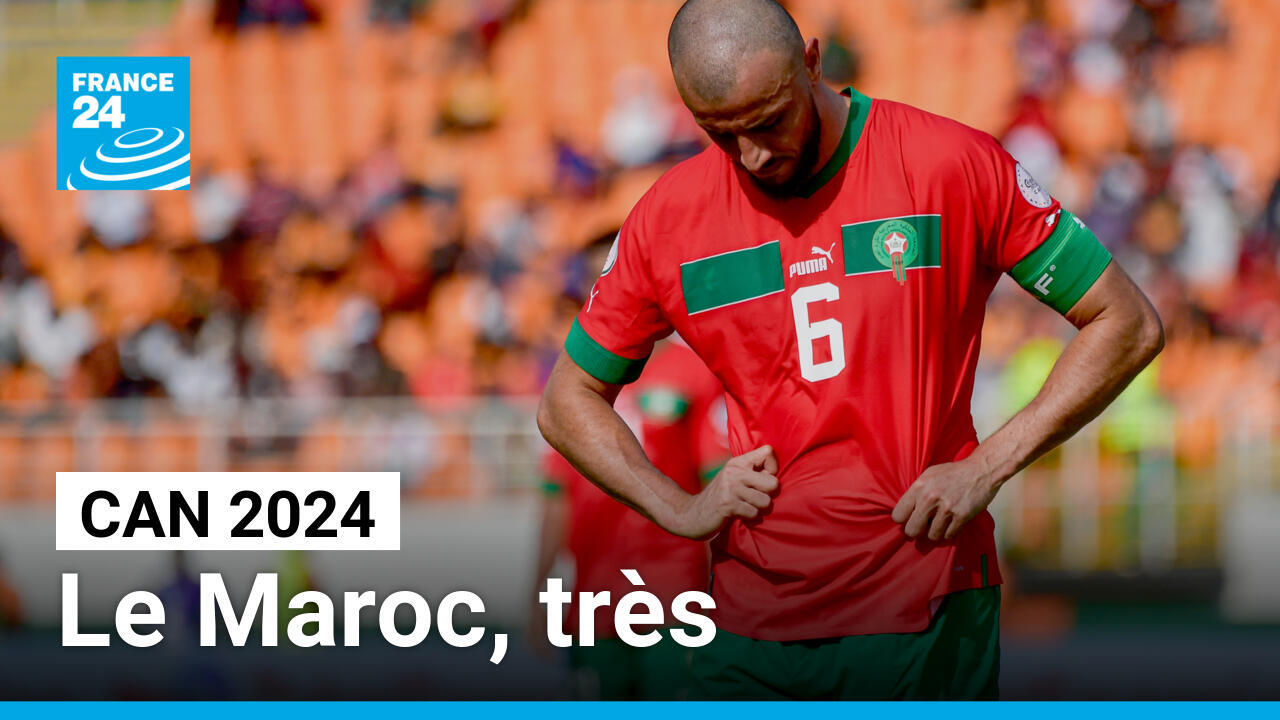 CAN 2024 : Le Maroc, très nerveux, accroché par la RD Congo - France 24